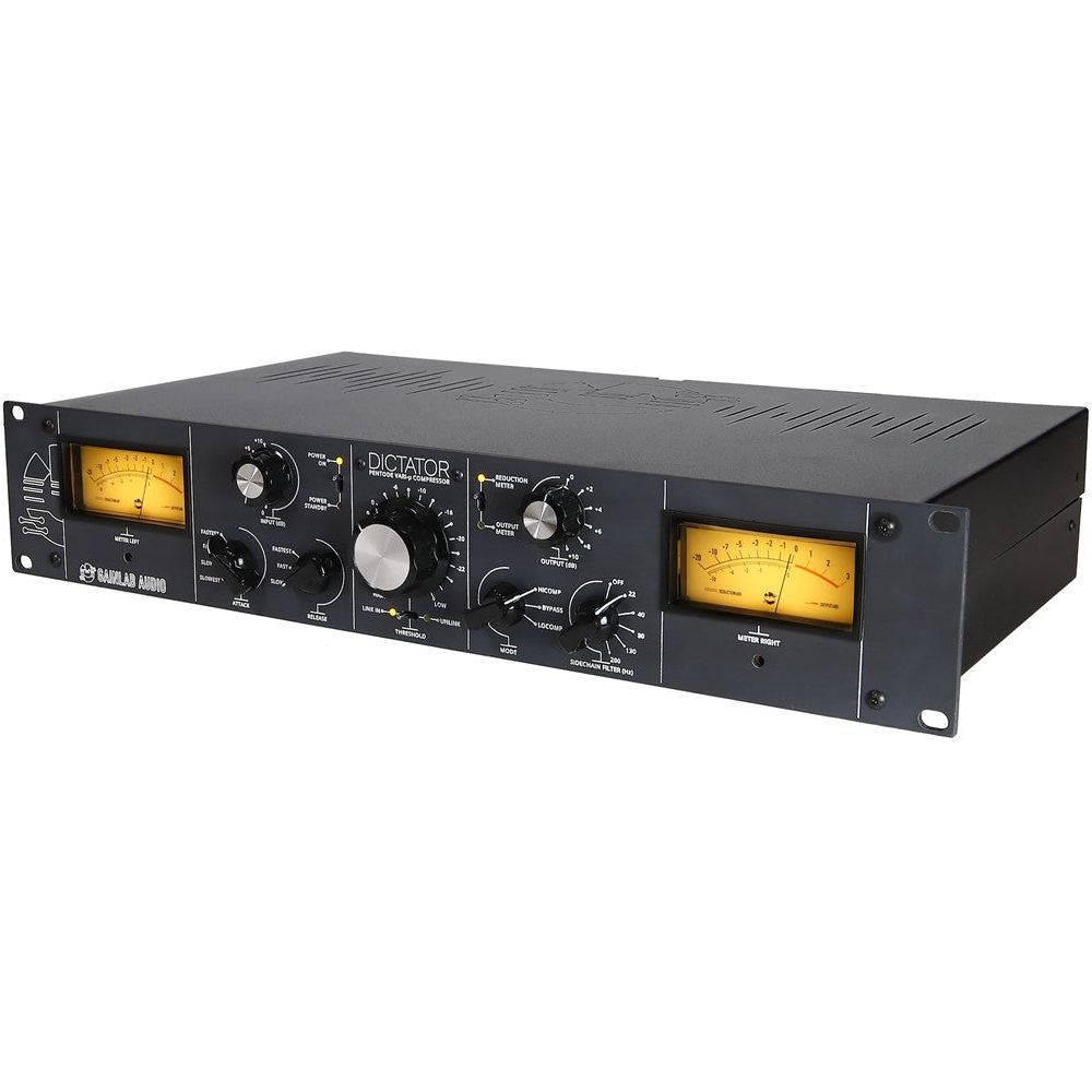 GainLab - Dictator Graphite - Stereo Tube Pentode Vari-mu Compressor ...