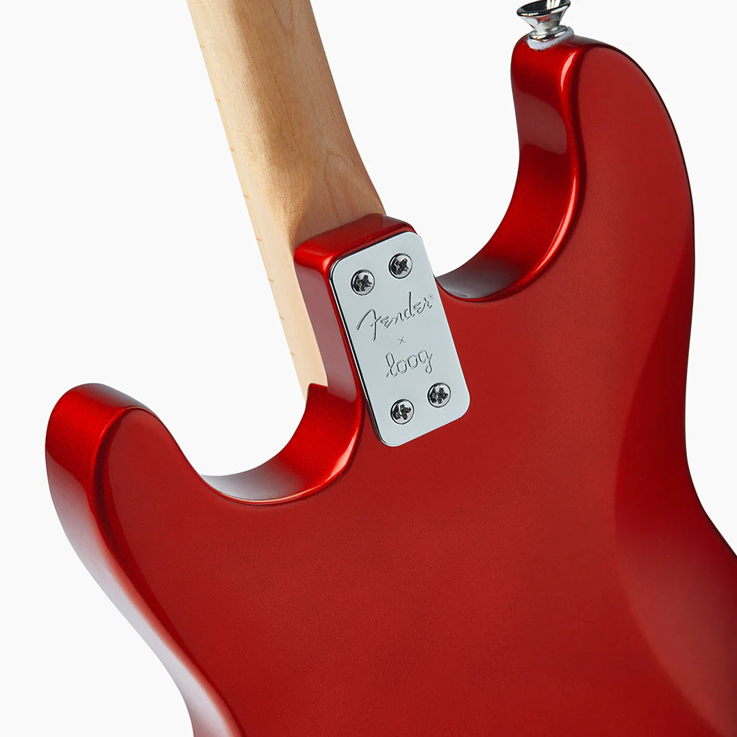 Loog - Fender x Loog Telecaster Electric Candy Apple Red – Musik Utan ...